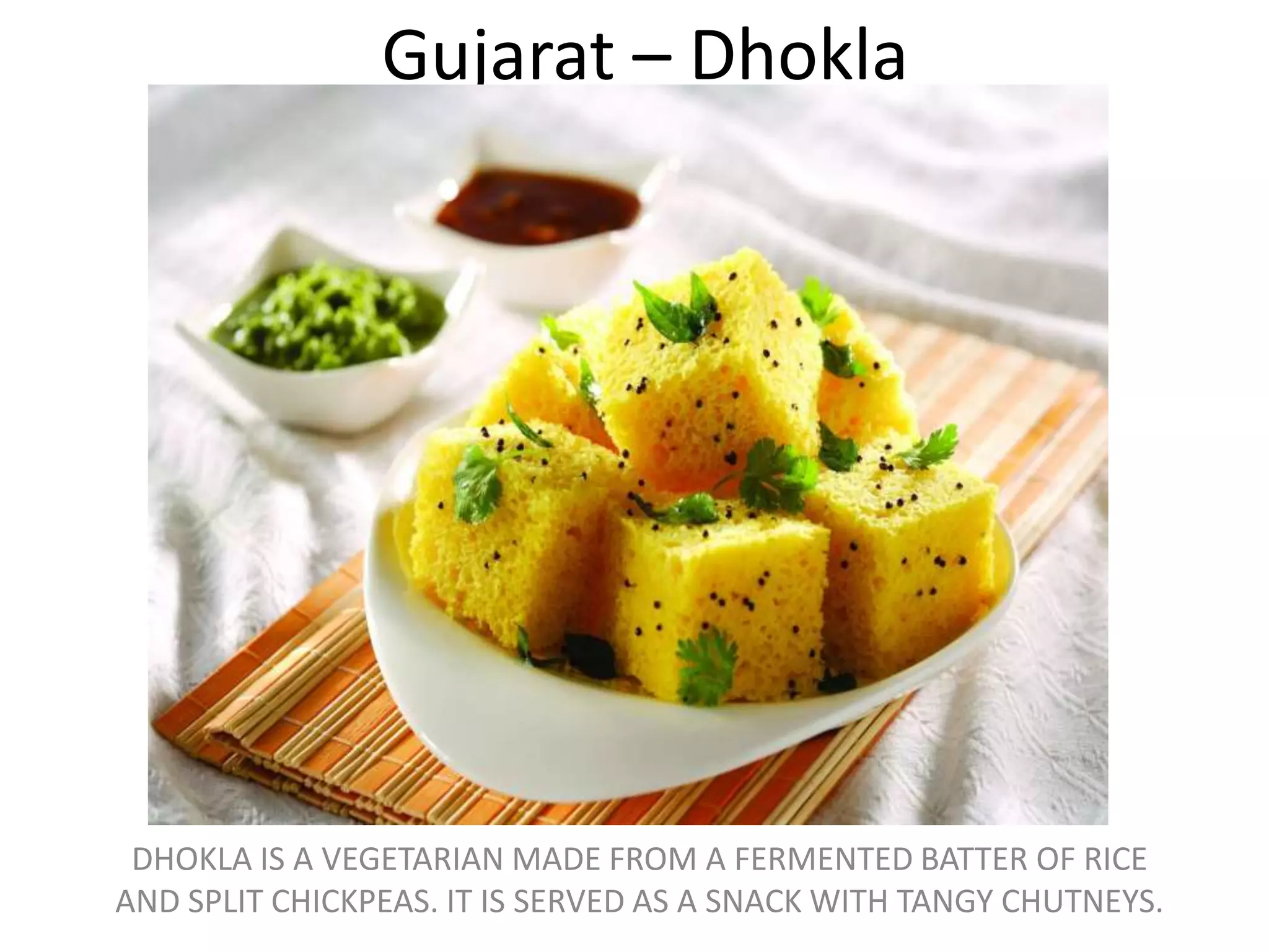 Different food from different states | PPTX