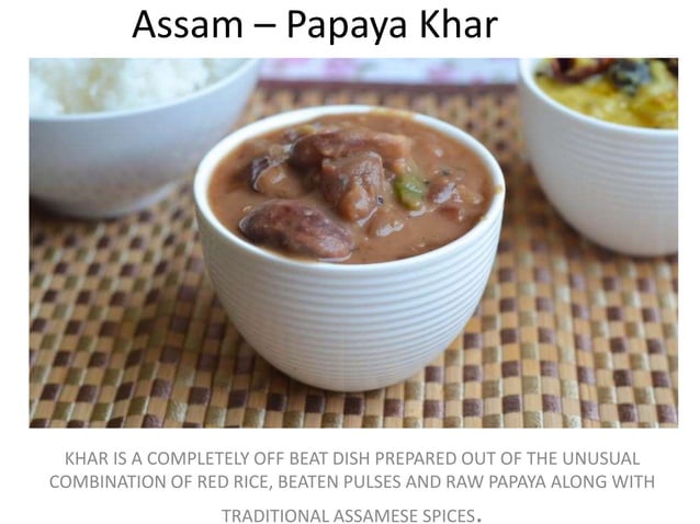 Different food from different states | PPTX | World Cuisines | Food & Drink