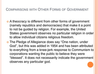Different form of govt | PPT
