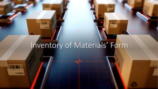 Different forms needed in making request for materials and tools.pptx