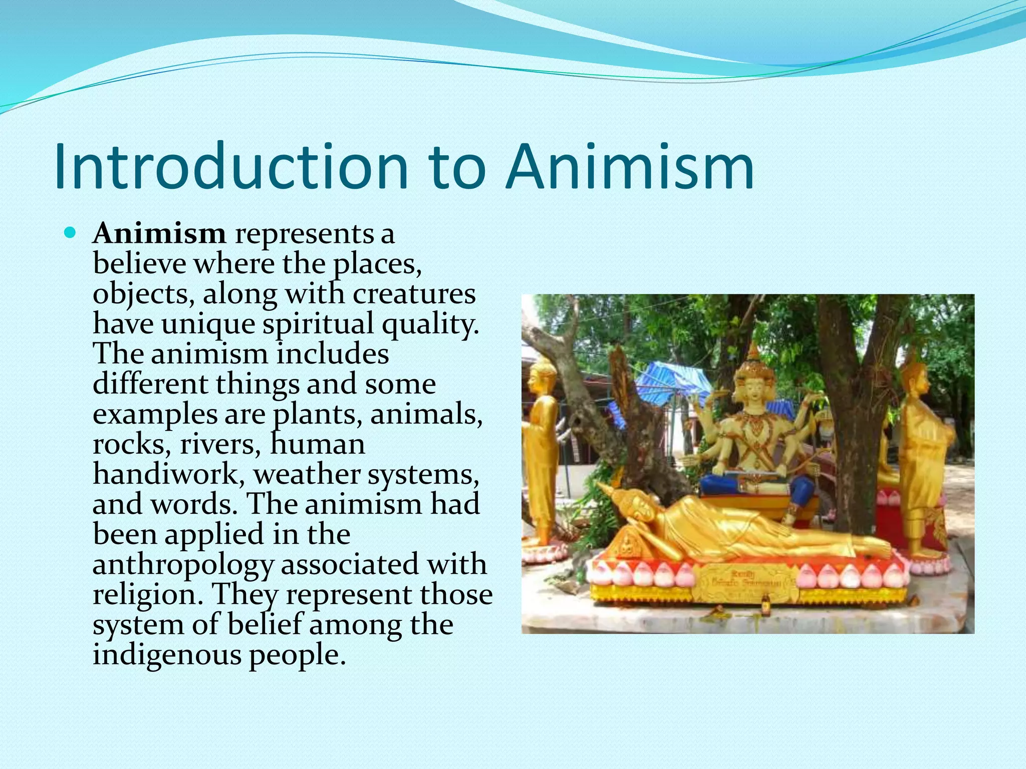 Different Forms of Animism and Cults for Sociology Students | PPTX