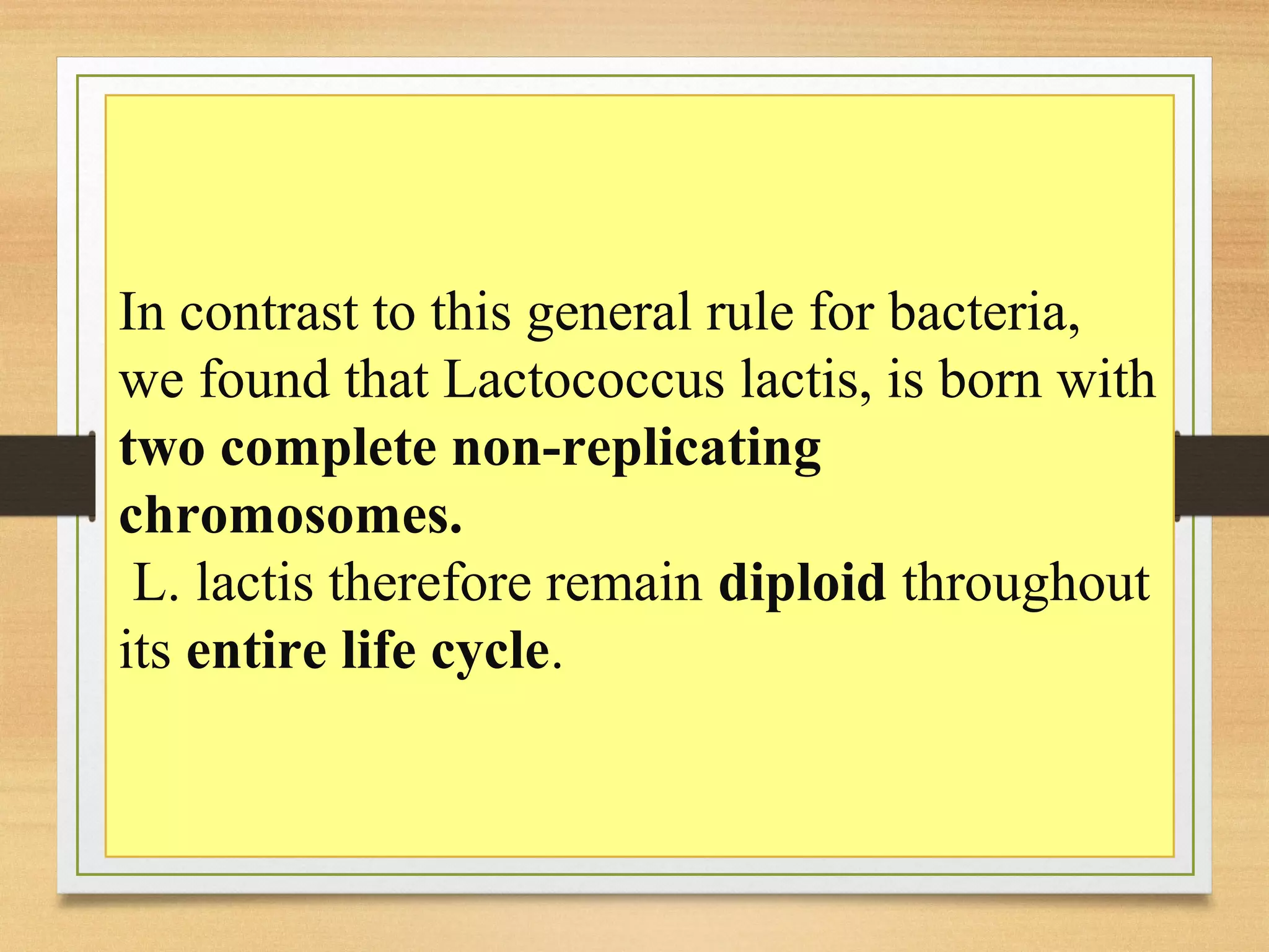 Different forms of bacterial chromosom | PPT