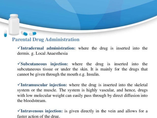 Different Forms of Drug Formulation
