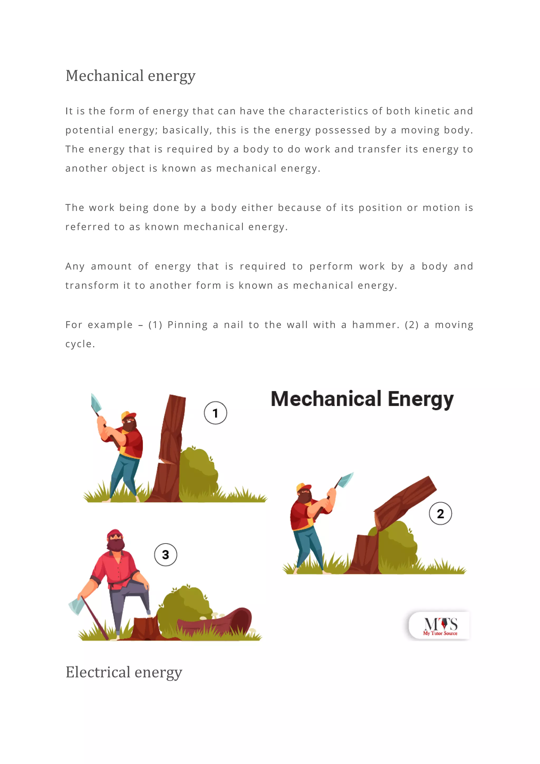 Different Forms of Energy | PDF
