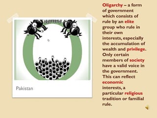 Different forms of government | PPTX