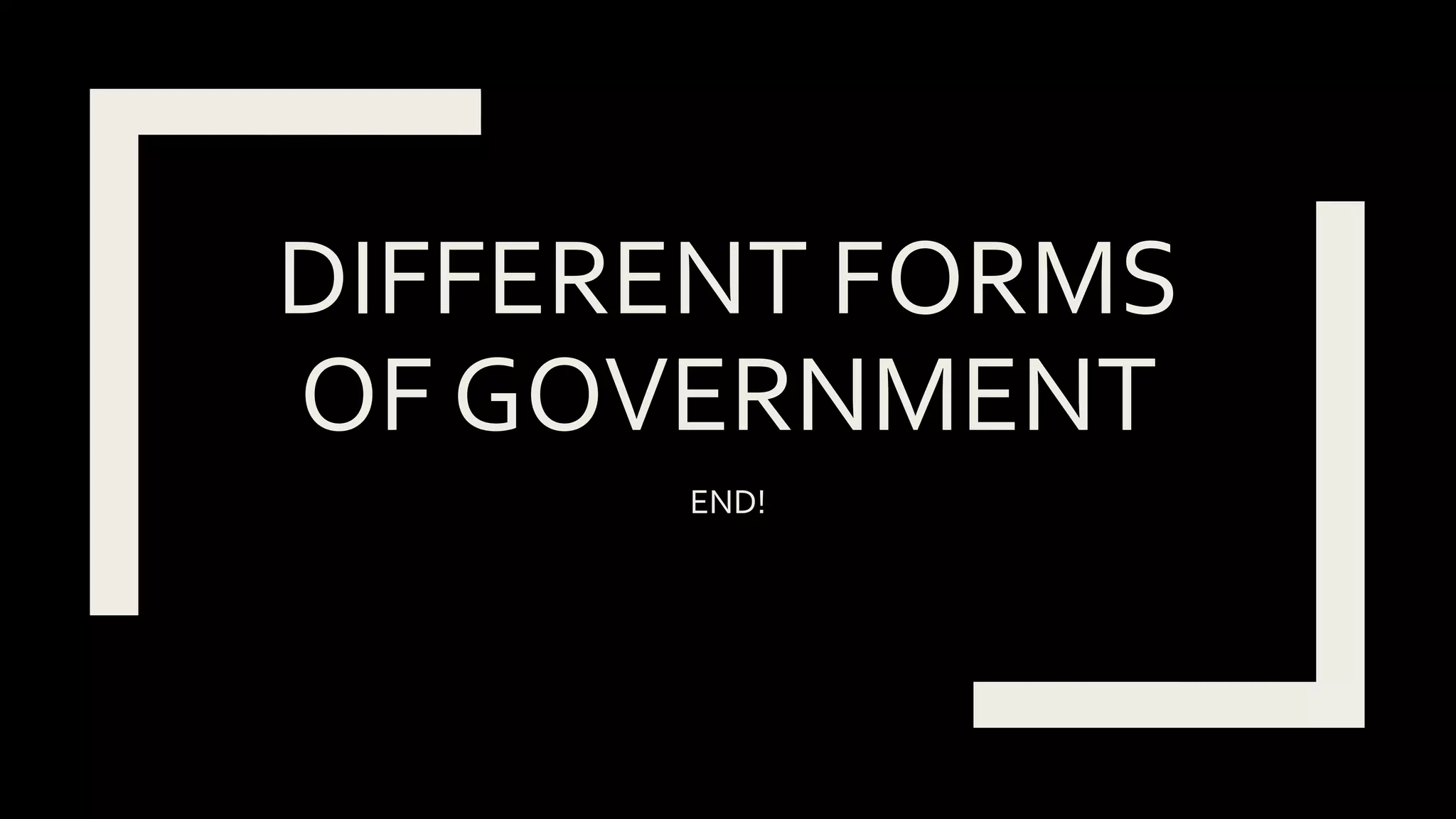 Different forms of government | PPTX