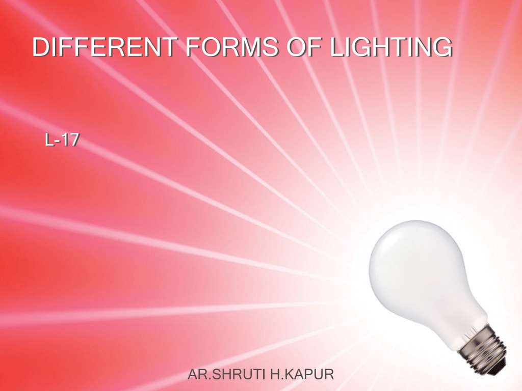 different forms of lighting.pptx