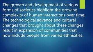 Different Forms of Society | PPTX