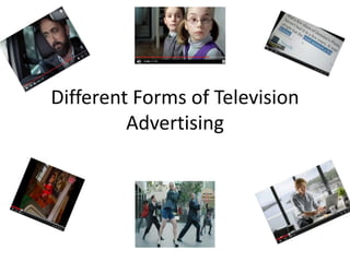 Different forms of television advertising 1 | PPT