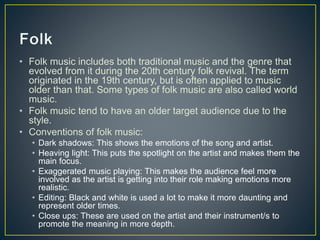 Different genres & Their Conventions | PPTX