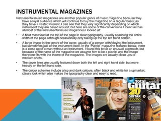 Different Genres of Music Magazine | PPTX | Hip Hop Music | Music
