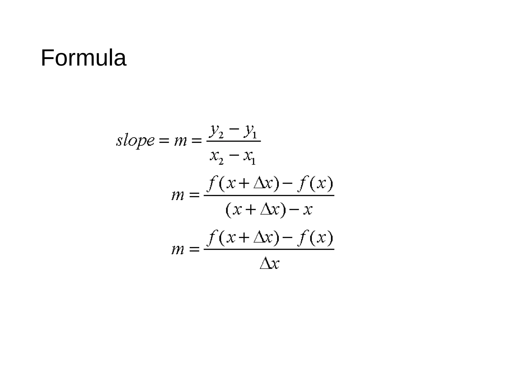 Differential calculus | PPT | Physics | Science