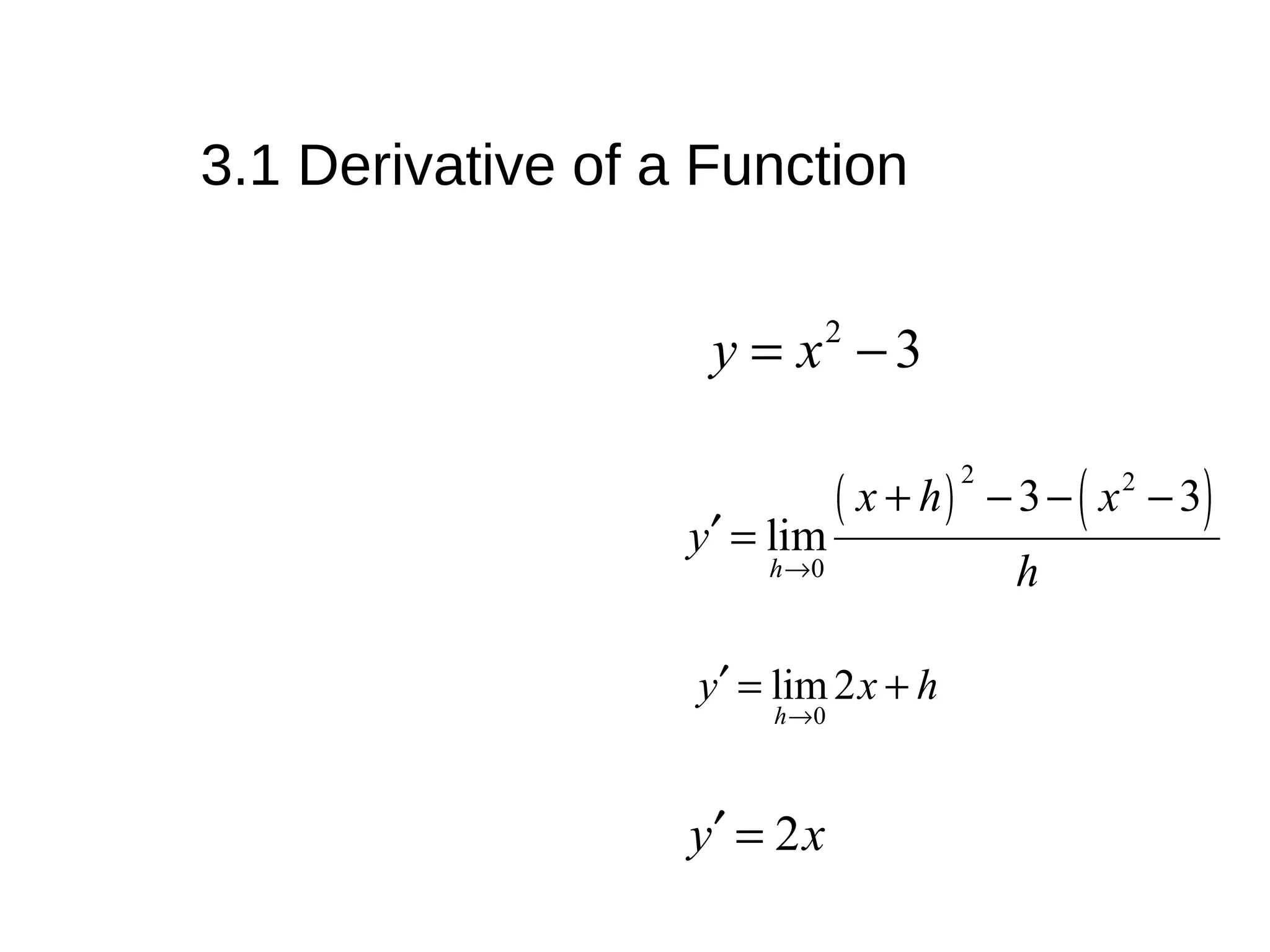 Differential calculus | PPT | Physics | Science