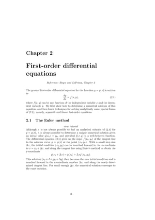 Differential equations | PDF