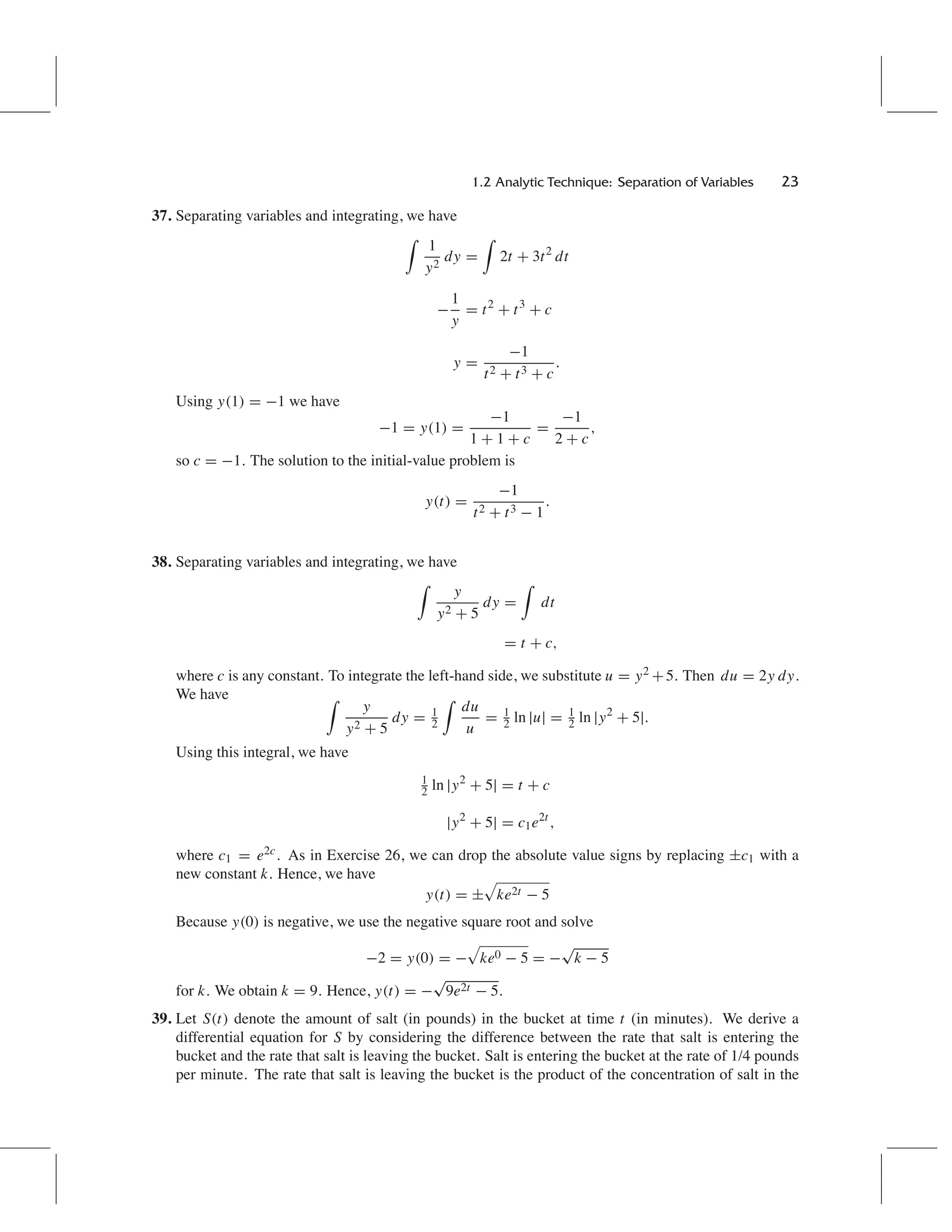 Differential Equations 4th Edition Blanchard Solutions Manual | PDF