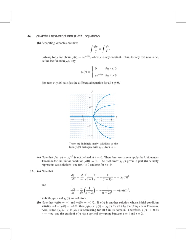Differential Equations 4th Edition Blanchard Solutions Manual