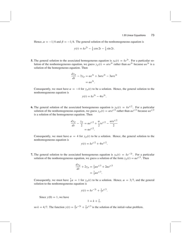 Differential Equations 4th Edition Blanchard Solutions Manual