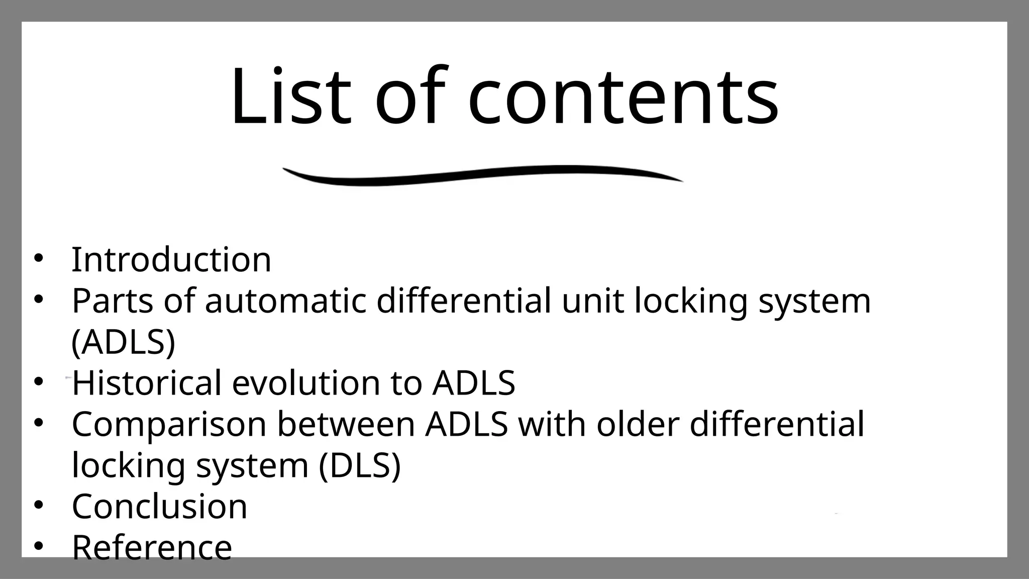 Design of automatic differential unit locking system | PPTX
