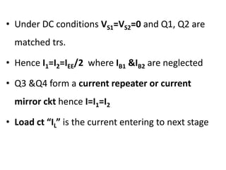 Differential amplifier | PPTX