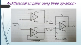 Differential amplifier | PPTX