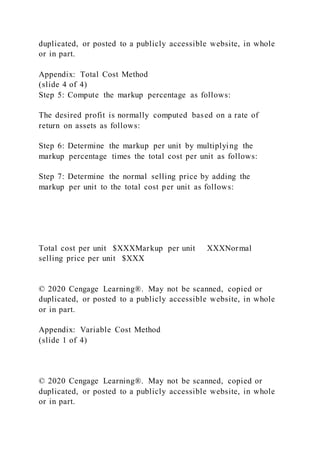 Differential Analysis and Product PricingChapter 11Dif | DOCX | Business Accounting & Finance ...