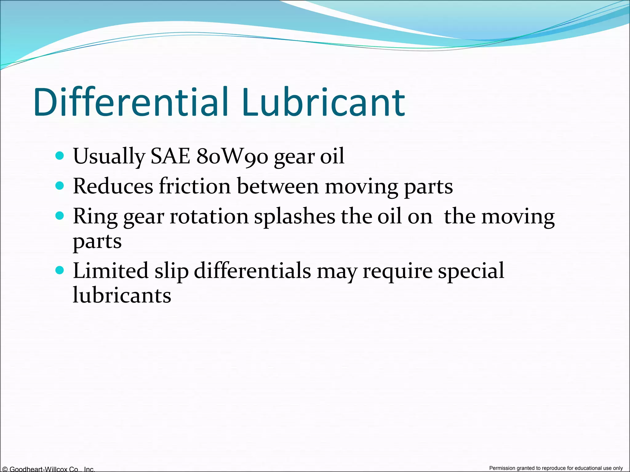 Differential and rear axle.ppt