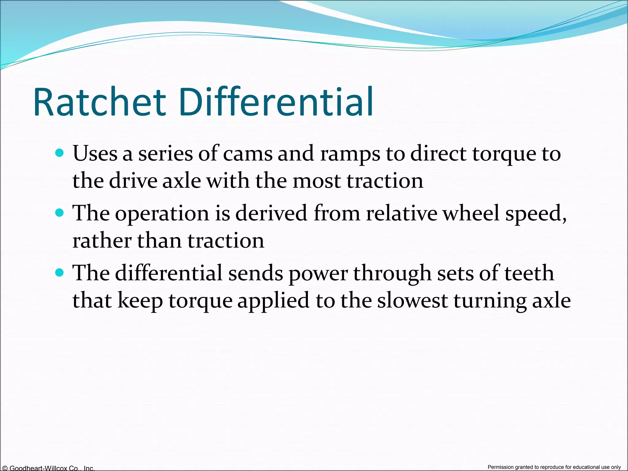 Differential and rear axle.ppt