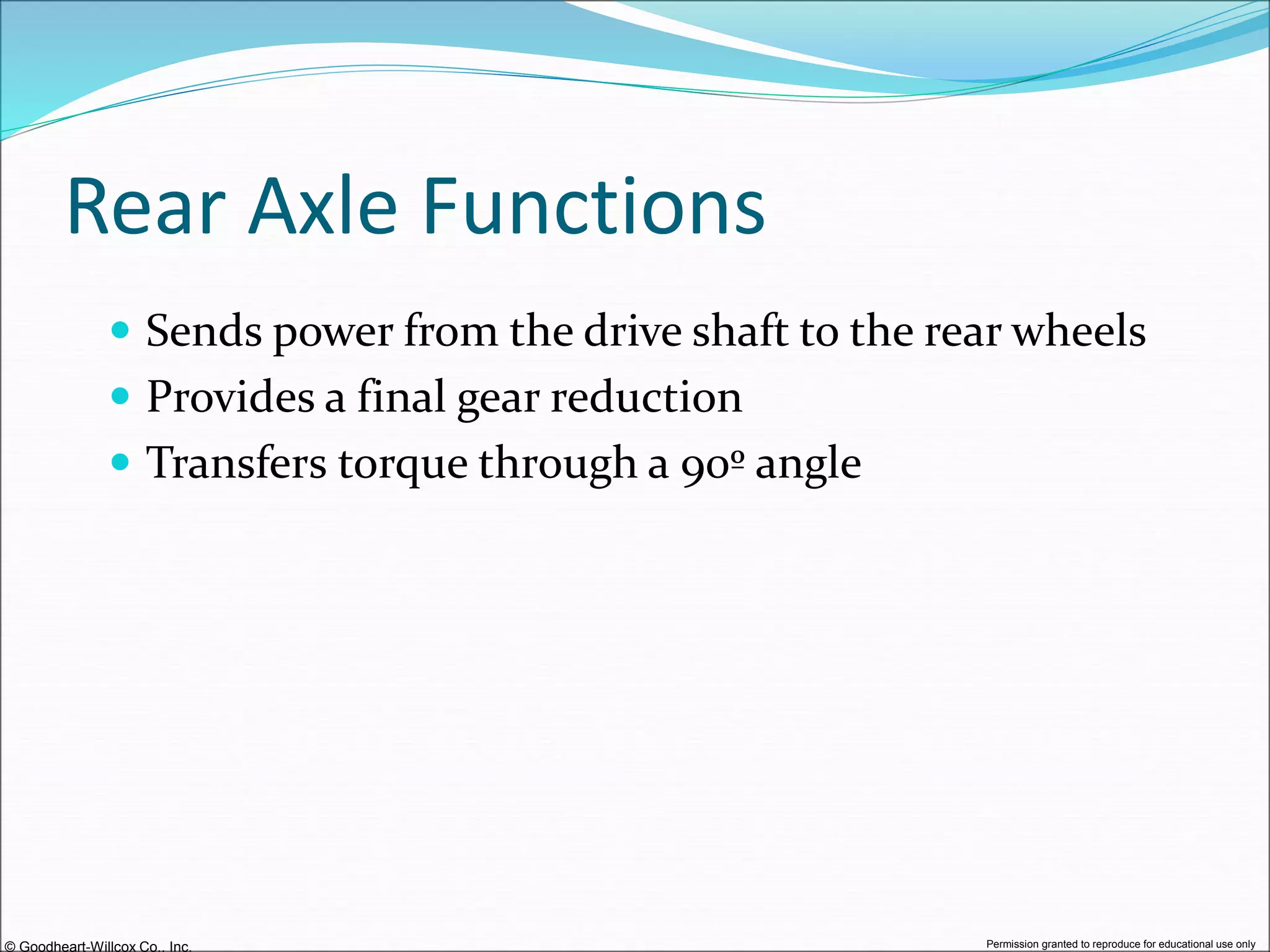 Differential and rear axle.ppt