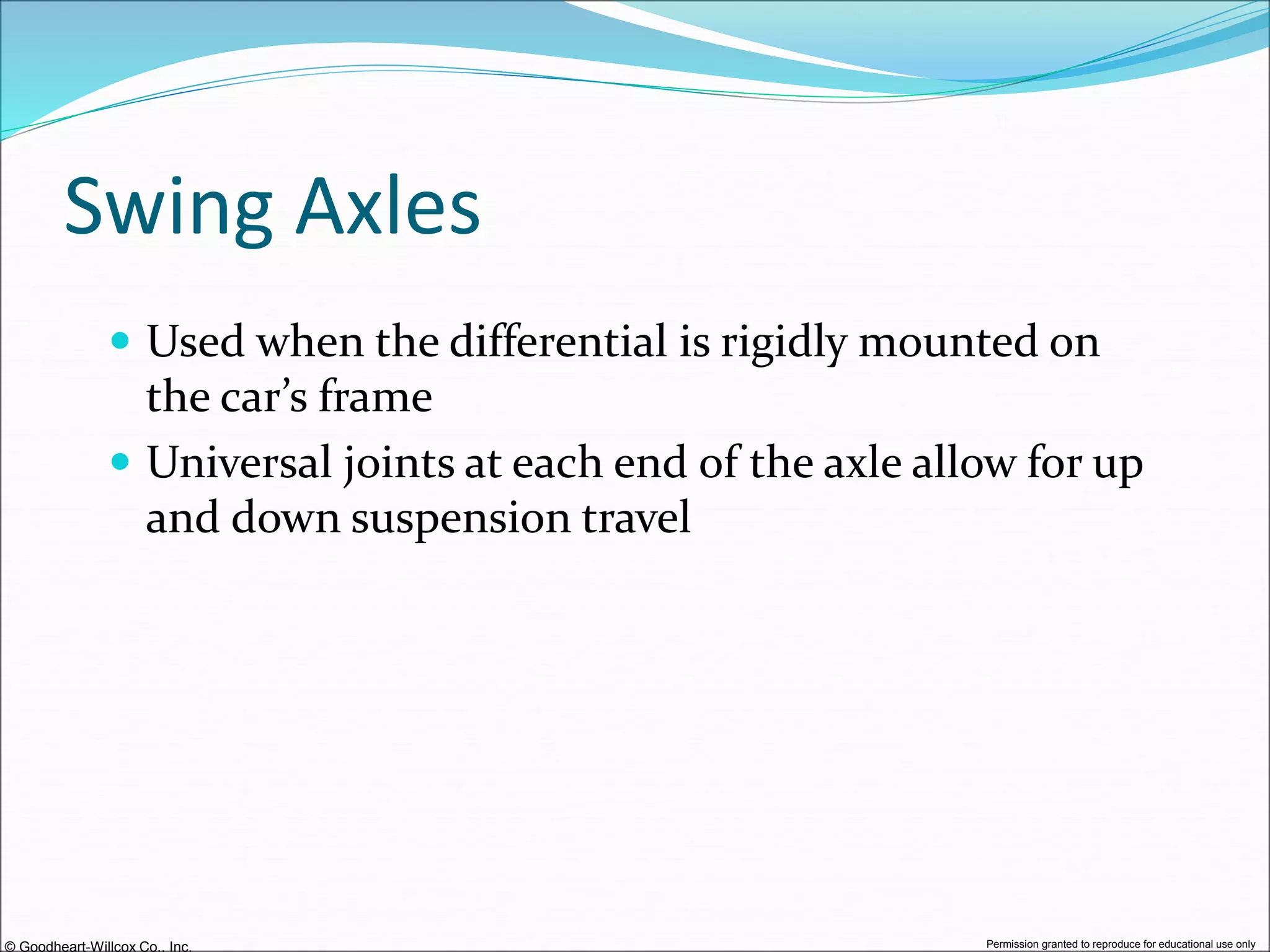 Differential and rear axle.ppt