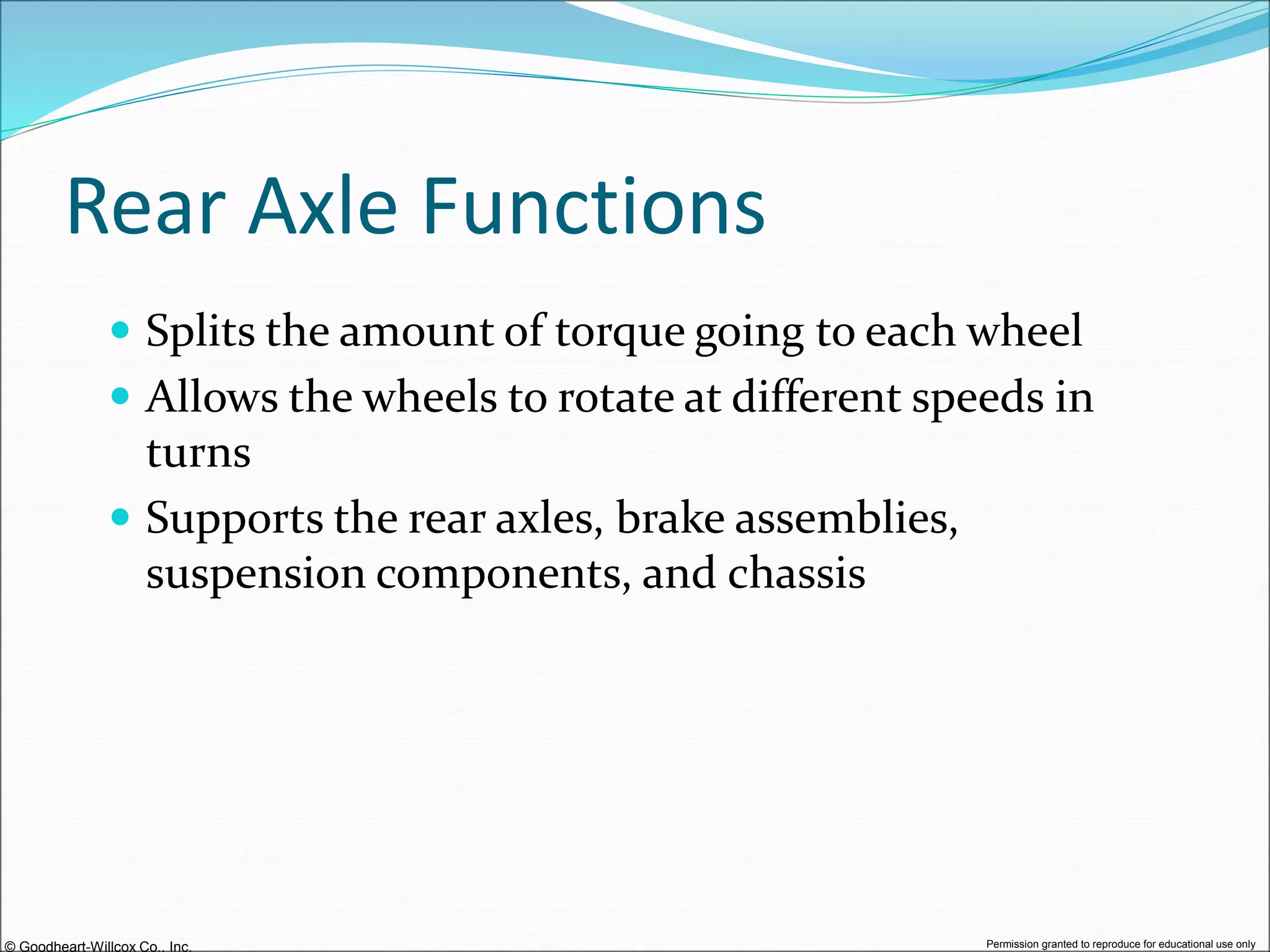 Differential and rear axle.ppt