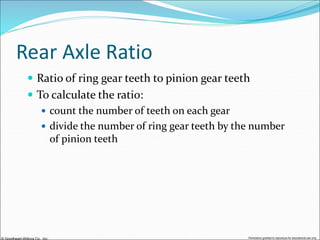 Differential and rear axle.ppt