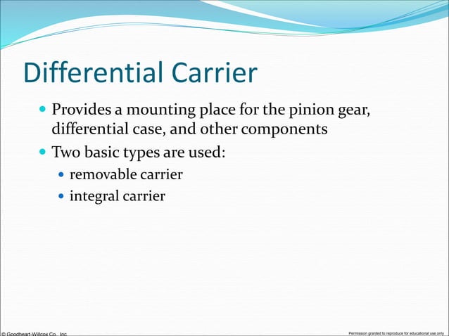 Differential and rear axle.ppt