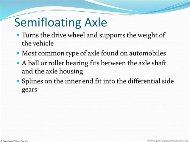 Differential and rear axle.ppt