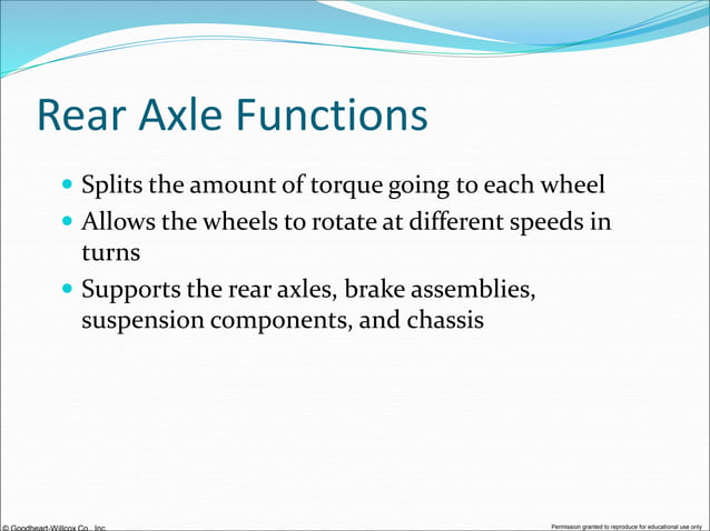 Differential and rear axle.ppt