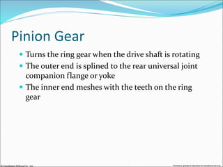 Differential and rear axle.ppt