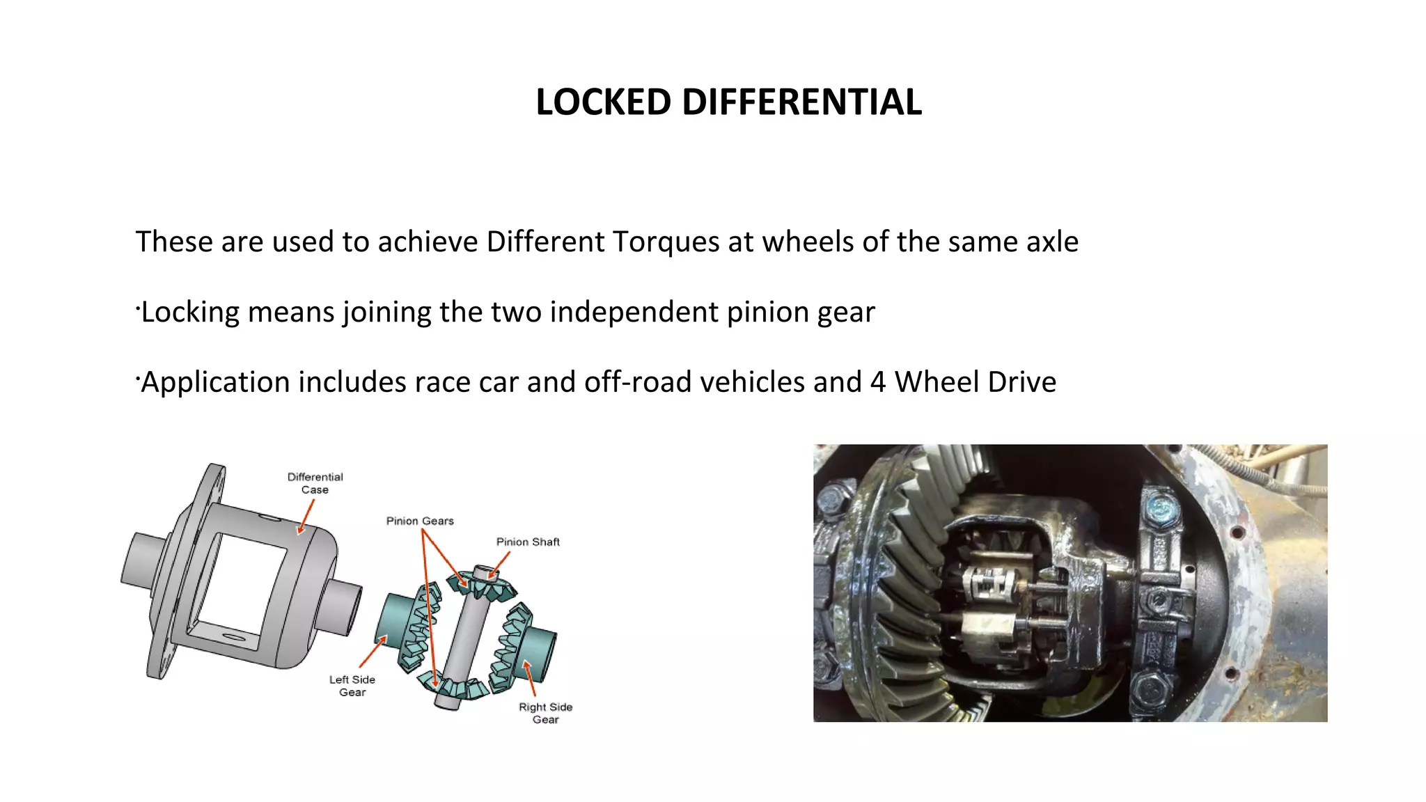 Automotive Differential Unit | PPT