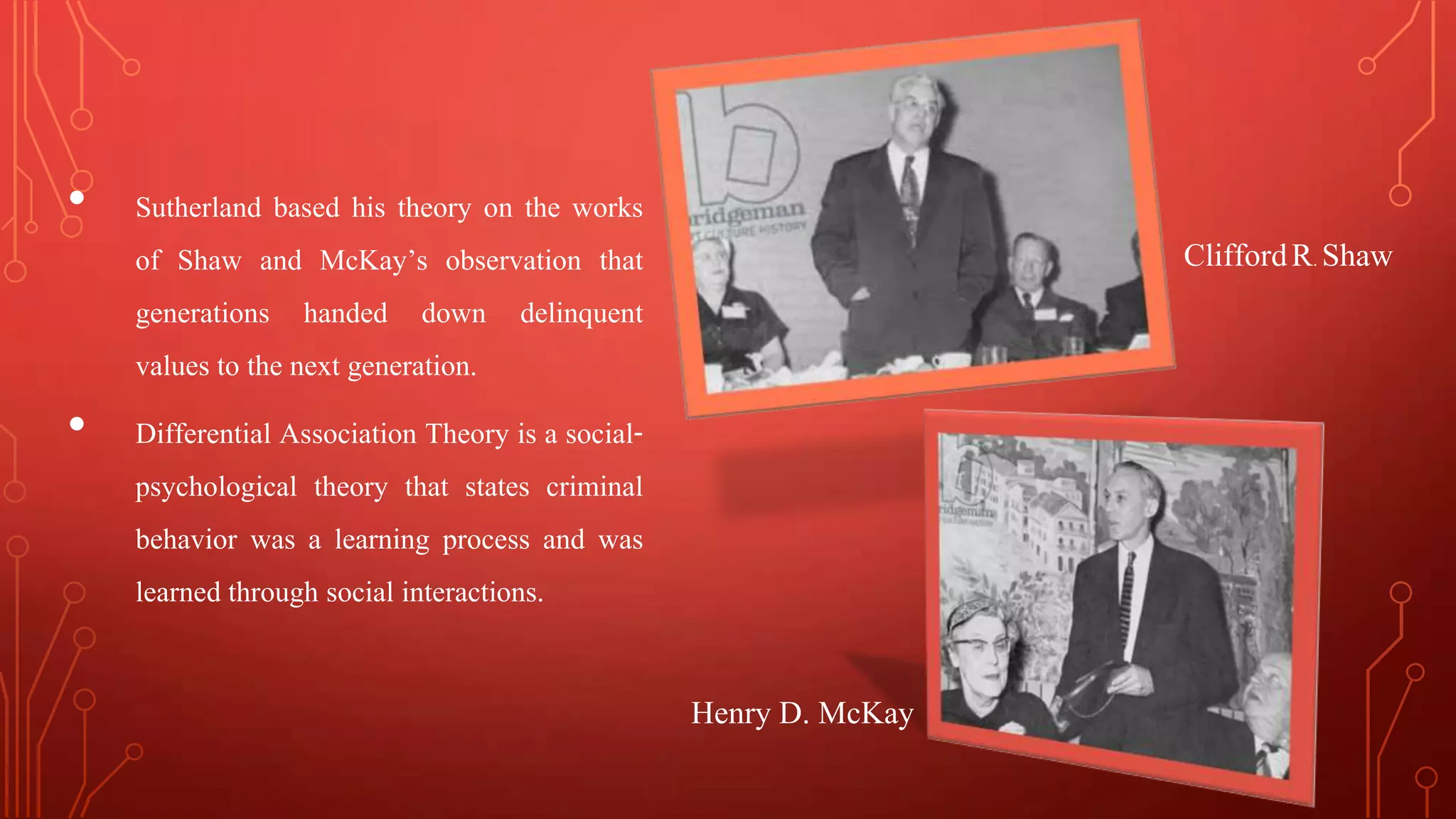 Differential Association Theory- Takina Morris | PPTX