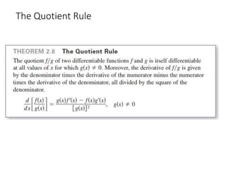 Differential calculus | PPT