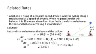 Differential Calculus application of calculus | PPTX
