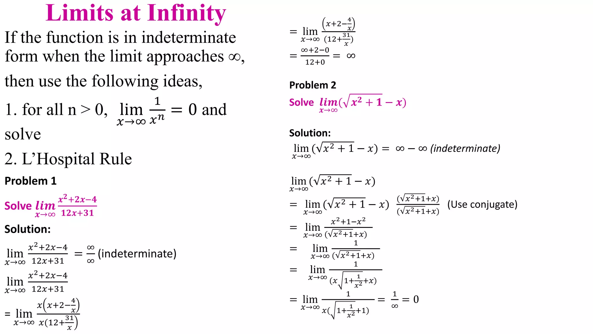 Differential calculus | PPTX