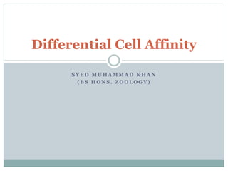 Differential Cell Affinity | PDF