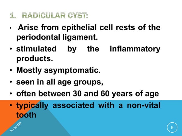 Differential diagnoses and management of mandibular radiolucent lesions ...