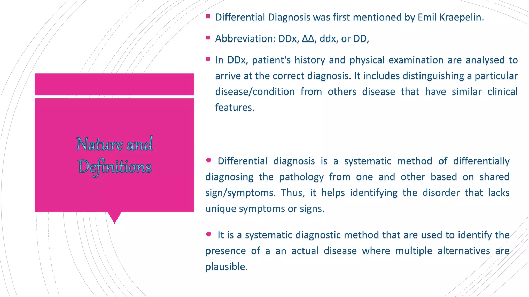 Differential diagnosis | PPTX