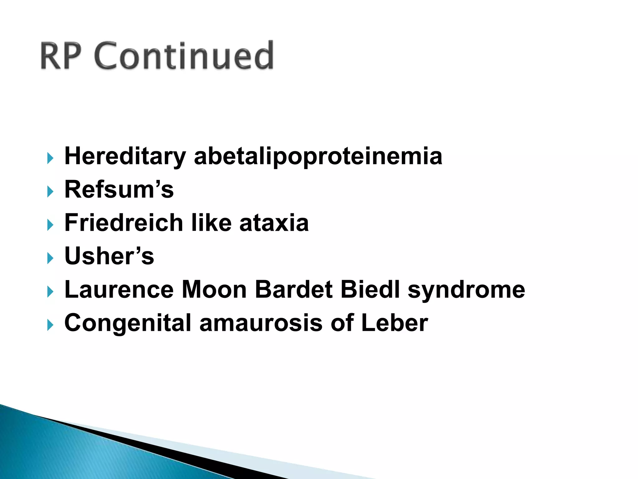 Differential diagnosis retina | PPT