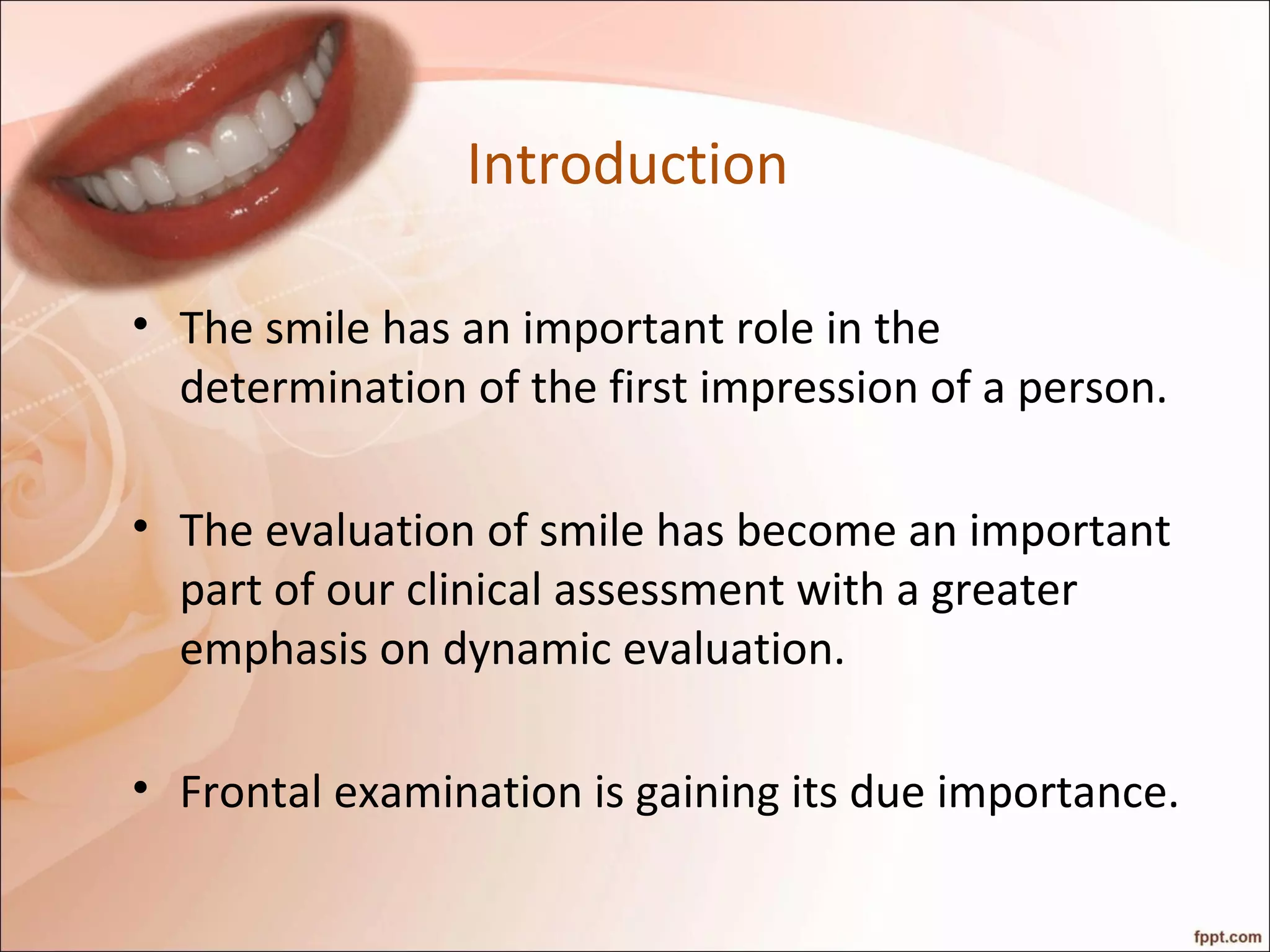 Differential diagnosis and management of gummy smile | PPT
