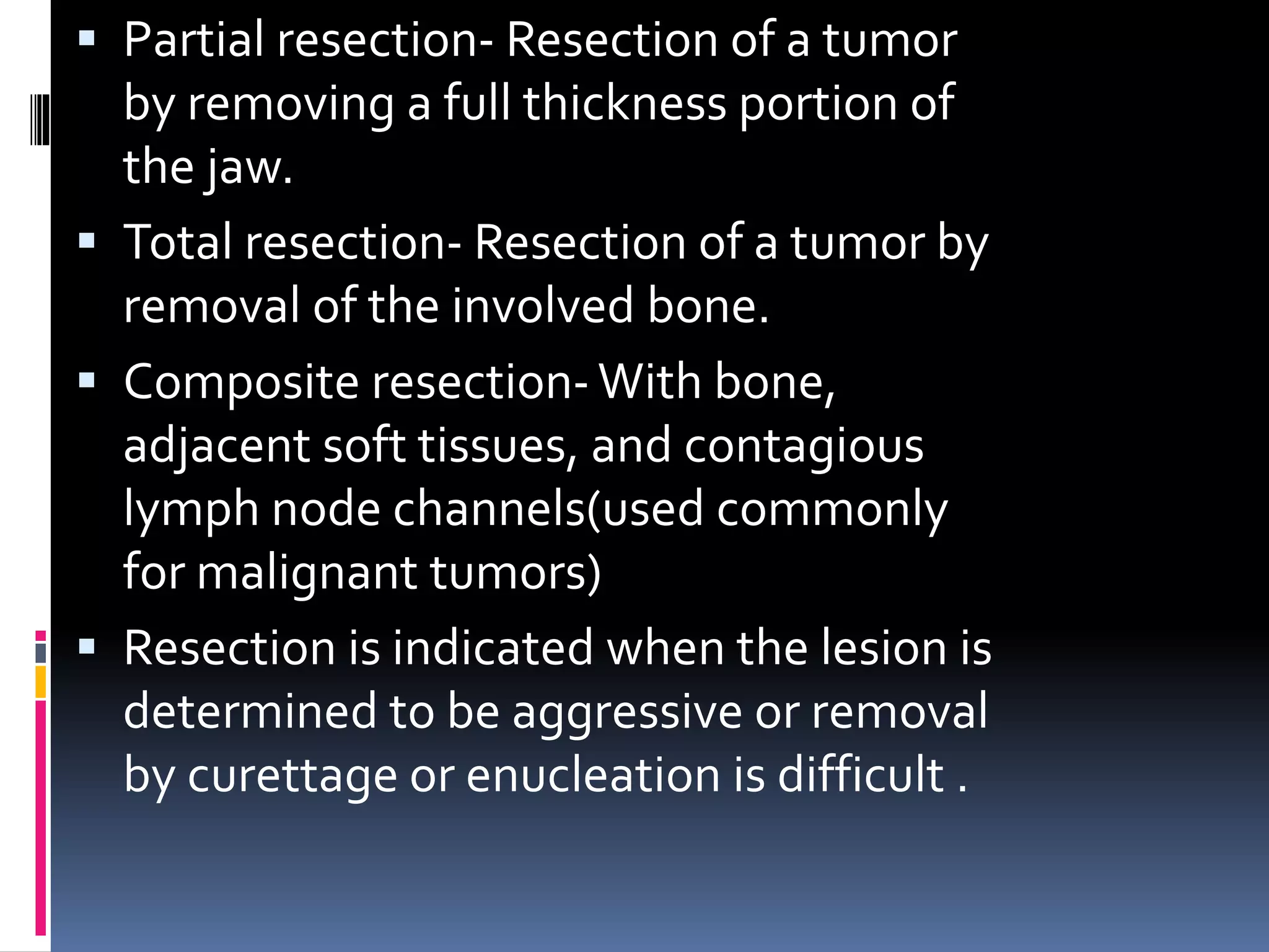 Differential diagnosis and management of radiolucent lesions | PPTX