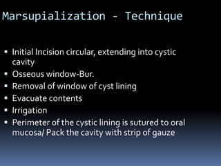Differential diagnosis and management of radiolucent lesions | PPTX