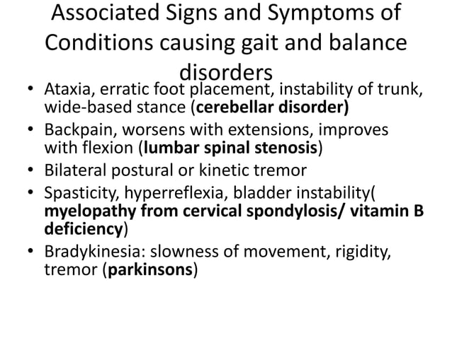 Differential diagnosis balance issues | PPTX