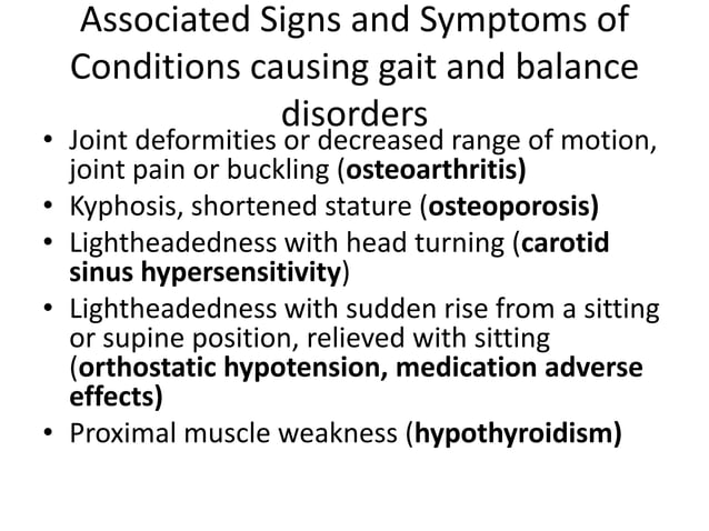 Differential diagnosis balance issues | PPTX