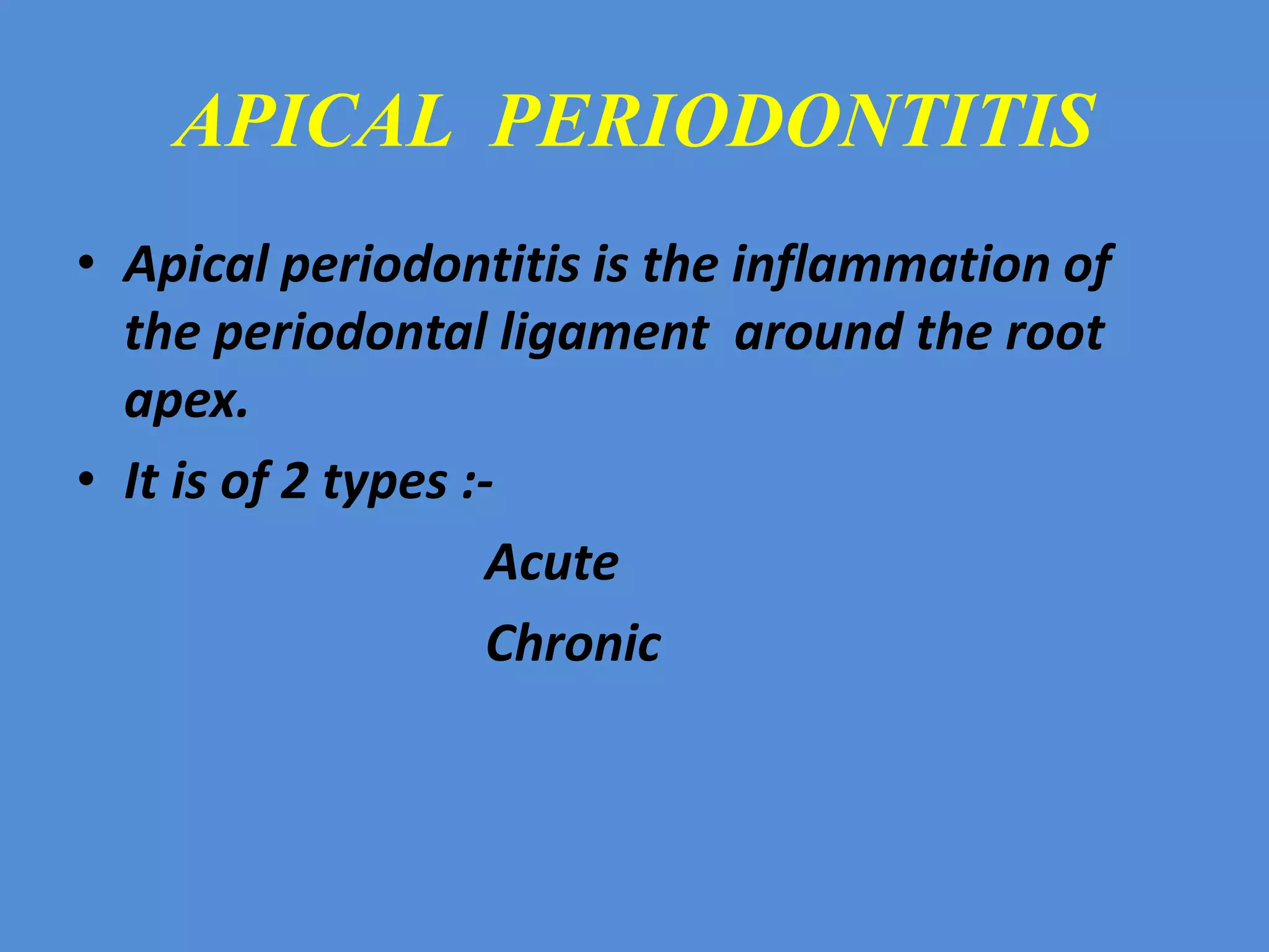 DIFFERENTIAL DIAGNOSIS FOR PERIAPICAL RADIOLUCENCY.pptx